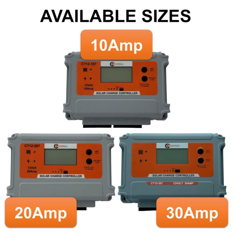 12V/24V Dual Battery Solar Controller / Regulator Solar Camping Australia
