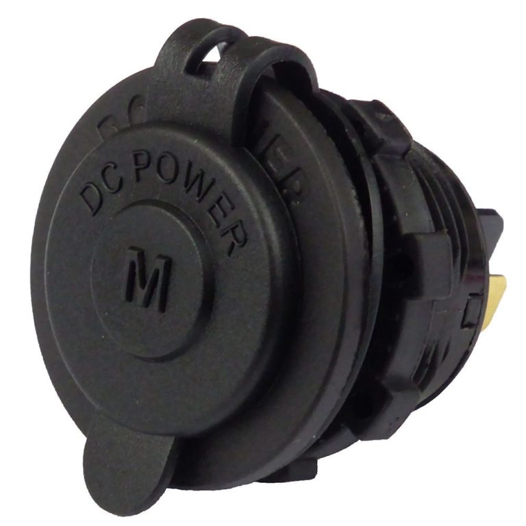Single Socket Flush Mount - Solar Camping Australia