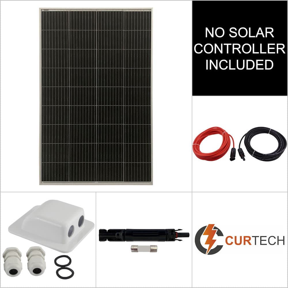 140W PERC Solar Panel Vehicle Package - Solar Camping Australia