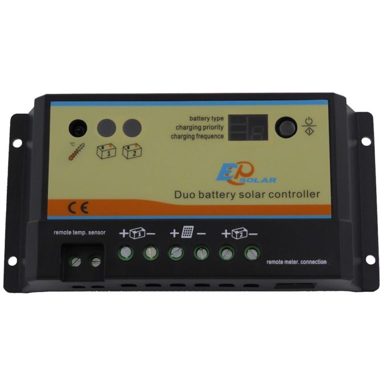 Dual Battery Solar Controllers / Regulators