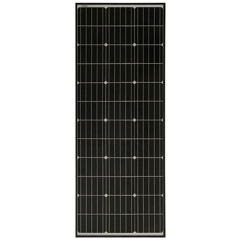 Curtech 65W Monocrystalline Solar Panel with Black Frame